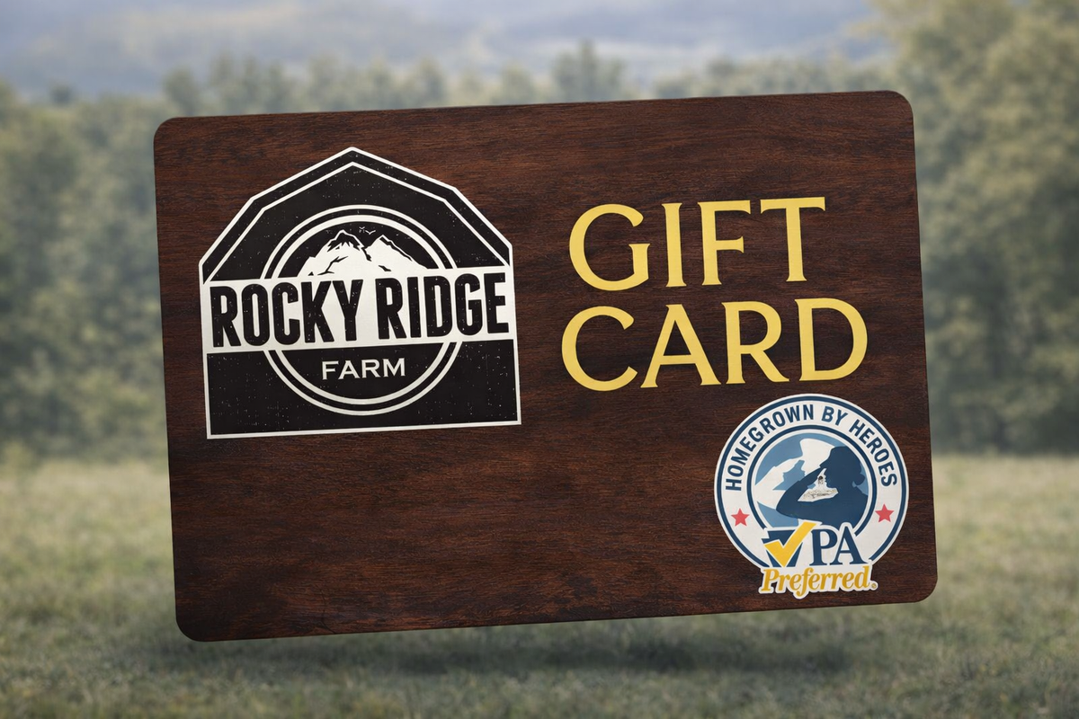 Rocky Ridge Farm Gift Card – Rocky Ridge Farms